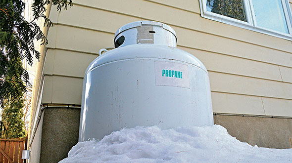 Shovel snow safely and keep warm in frigid temperatures - LP Gas