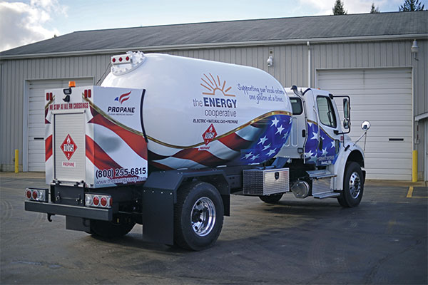 Deck enclosure fits within bobtail frame, improves visibility - LP Gas