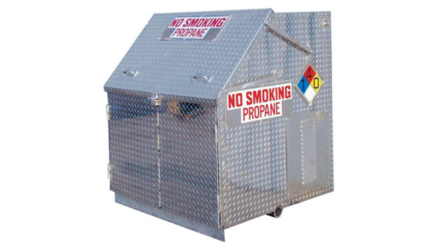 IPS custom cylinder dispensing cabinets - LP Gas